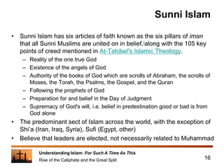 Lesson 5 Caliphate and the Great Split | PPT