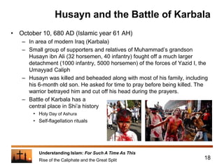 Lesson 5 Caliphate and the Great Split | PPT