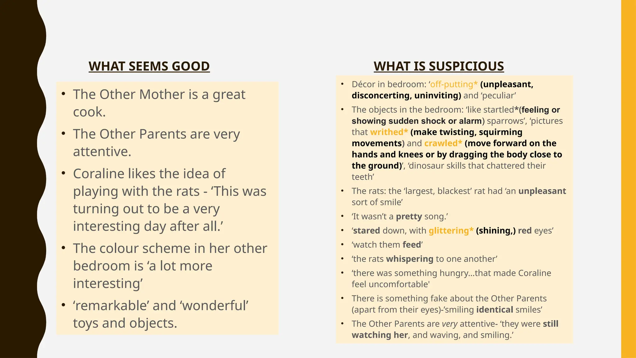 Coraline Lesson 5 - ch3 how a writer presents characters.pptx