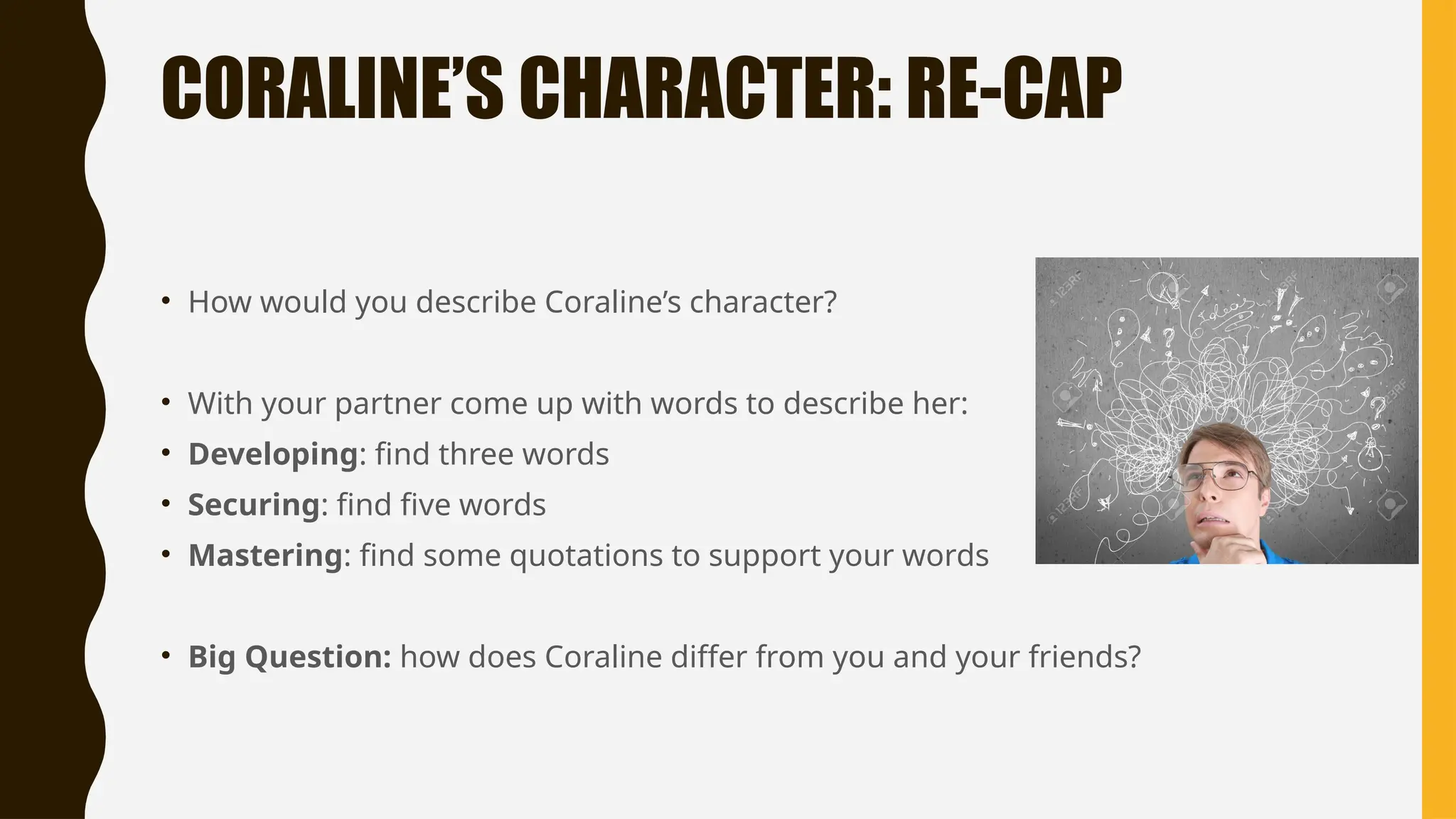 Coraline Lesson 5 - ch3 how a writer presents characters.pptx