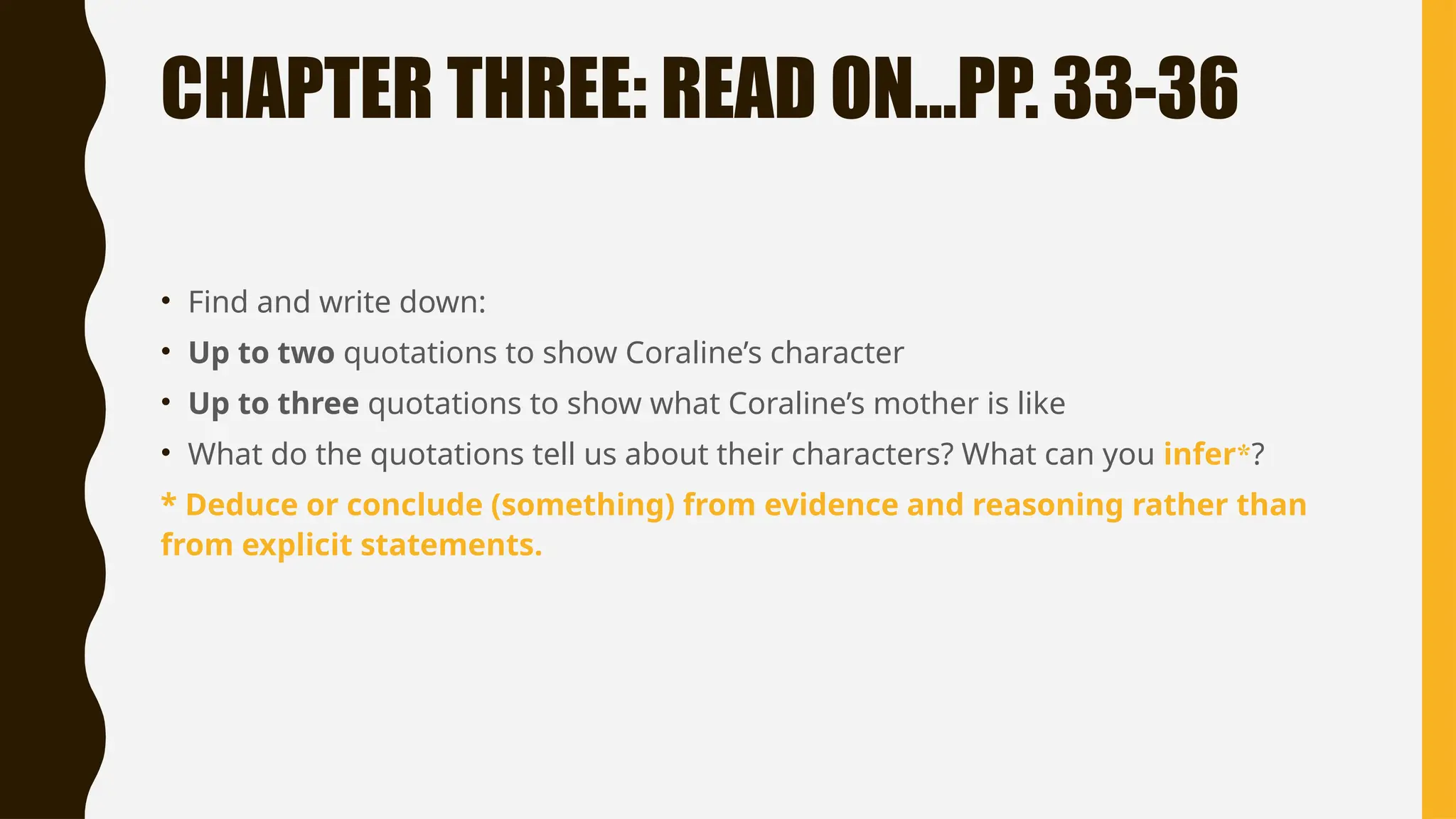 Coraline Lesson 5 - ch3 how a writer presents characters.pptx