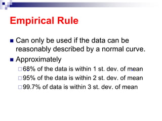 Lesson 5 - Chebyshev and Normal.ppt
