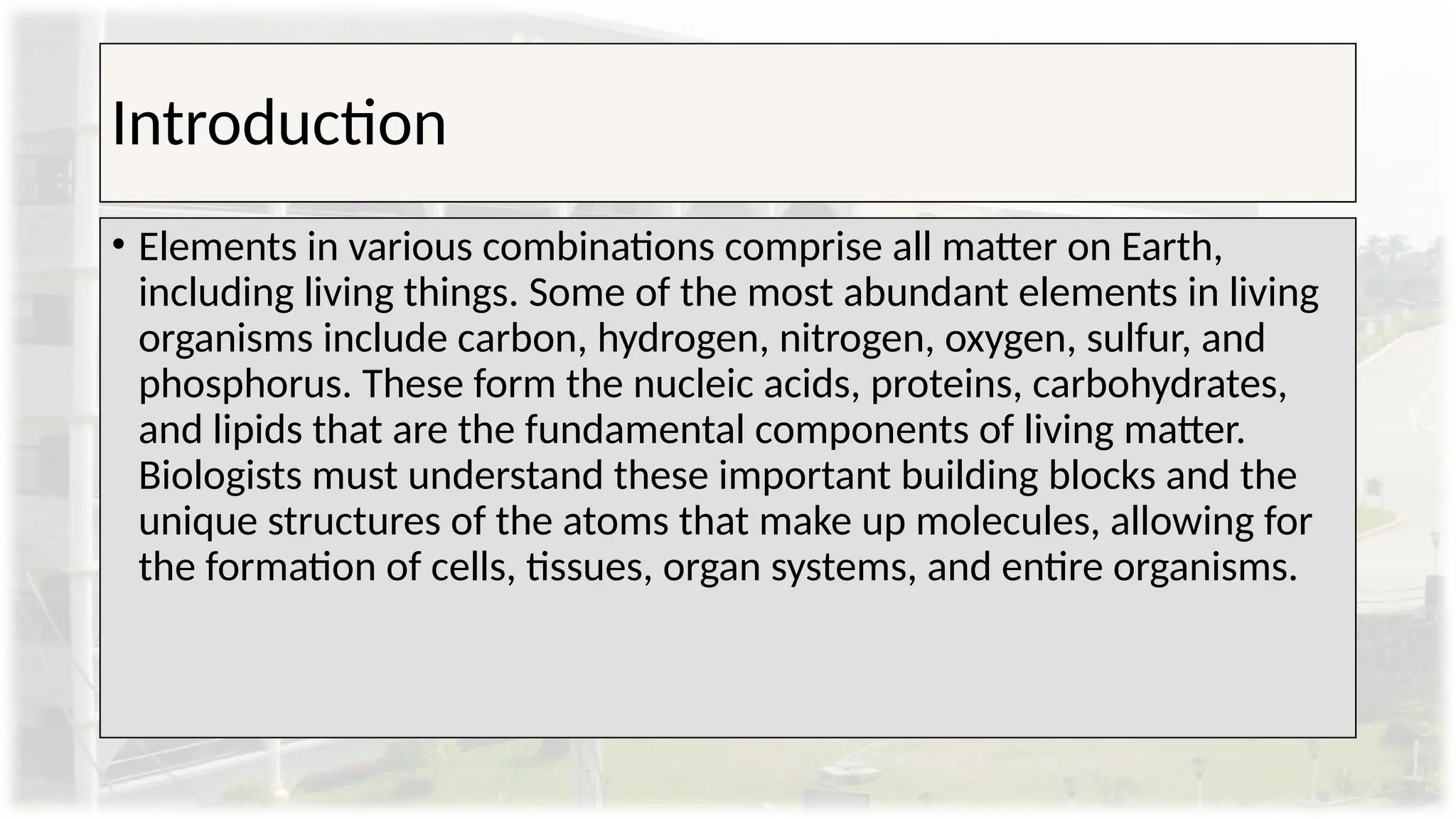 Lesson 5-Chemical And Biological Foundations of Life.pptx