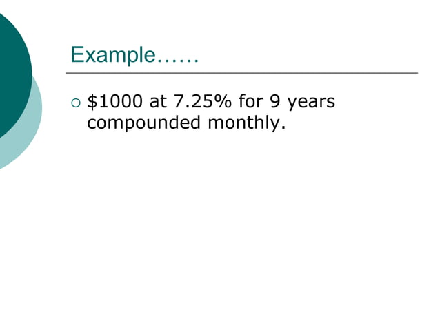 Lesson 5 - Compound Interest.ppt | Stocks and Bonds | Personal Investing