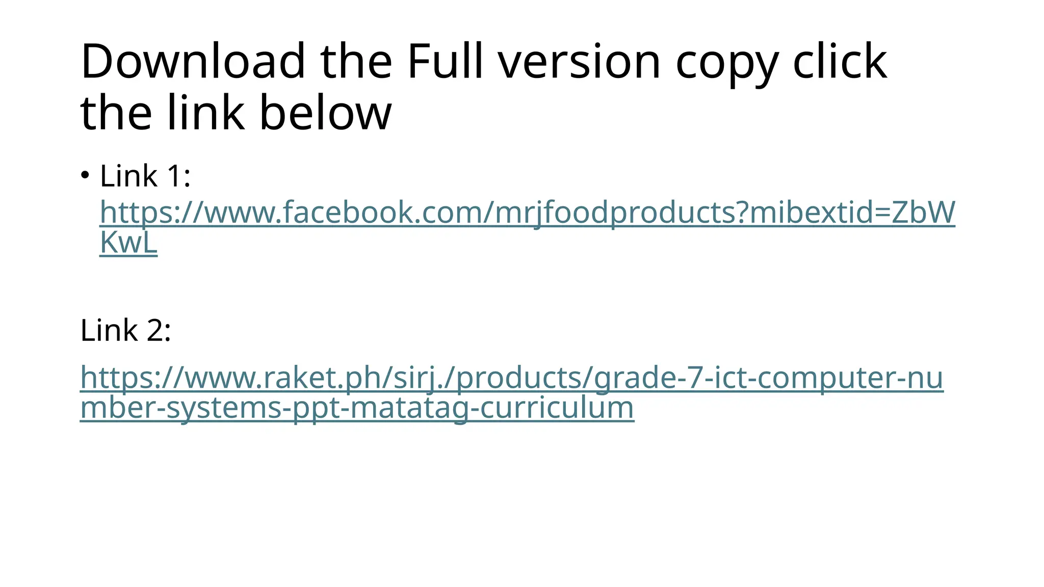Grade 7 ICT : Computer Number Systems PPT-MATATAG Curriculum | PPTX