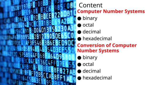 Grade 7 ICT : Computer Number Systems PPT-MATATAG Curriculum | PPTX