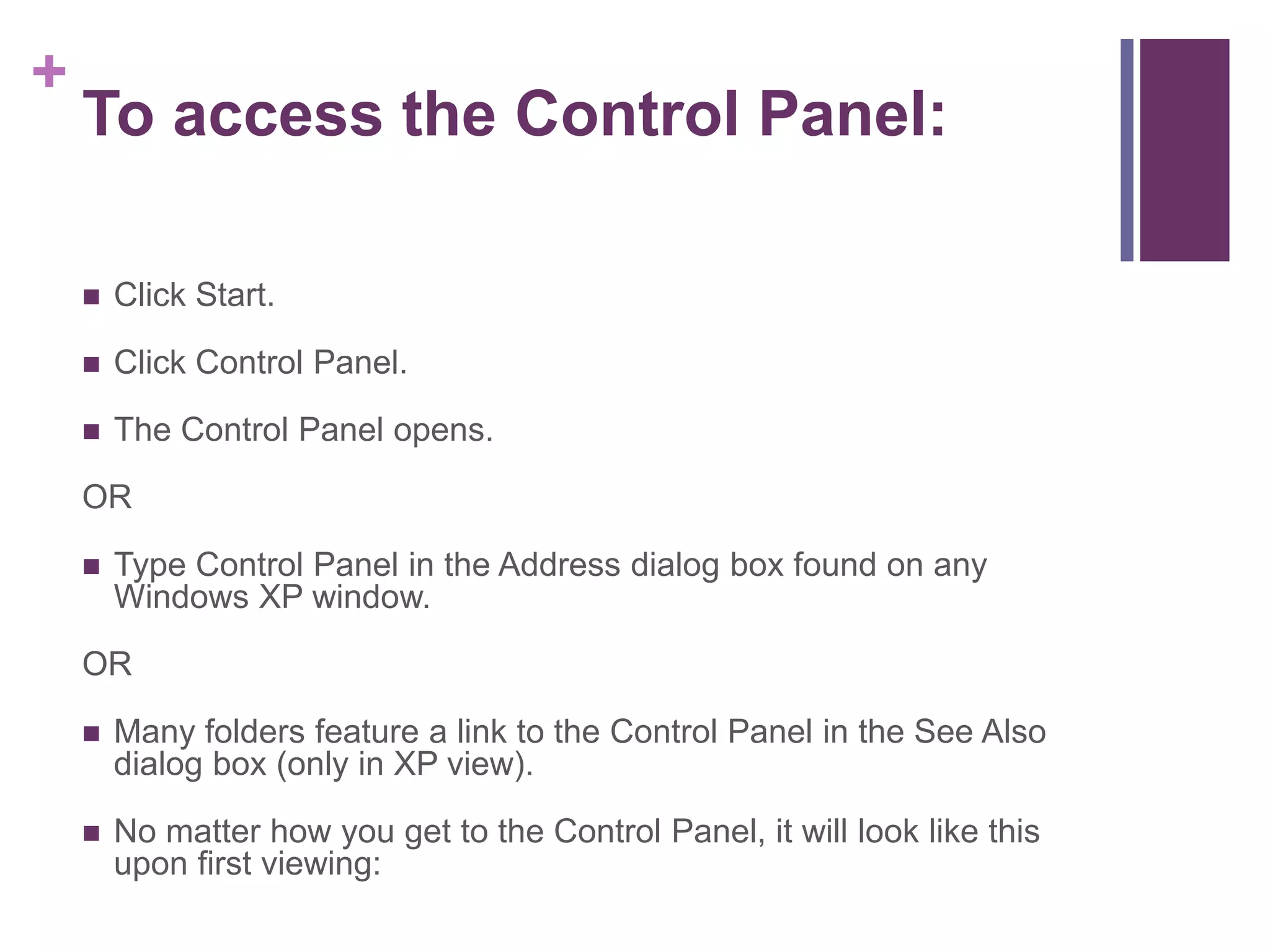 Lesson5 Customizing windows | PPTX | Operating Systems | Computer Software and Applications