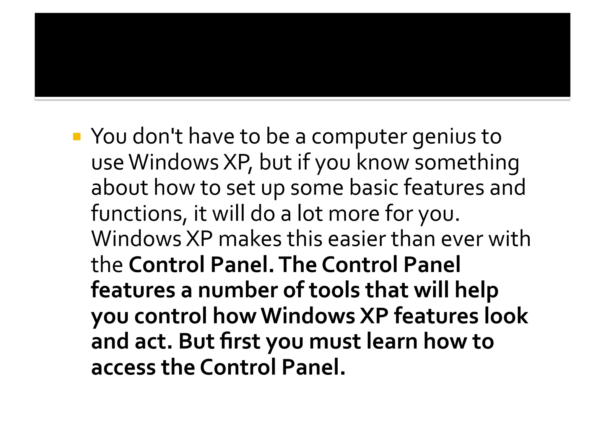 Lesson5 CUSTOMIZING WINDOWS | PDF