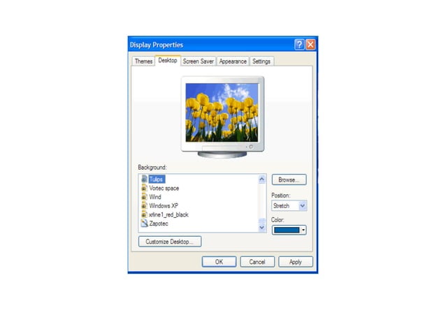 Lesson5 CUSTOMIZING WINDOWS | PDF | Operating Systems | Computer Software and Applications