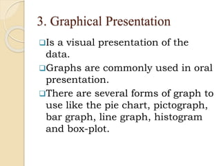 Lesson 5 data presentation | PPTX