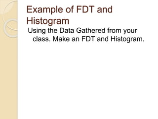 Lesson 5 data presentation | PPTX