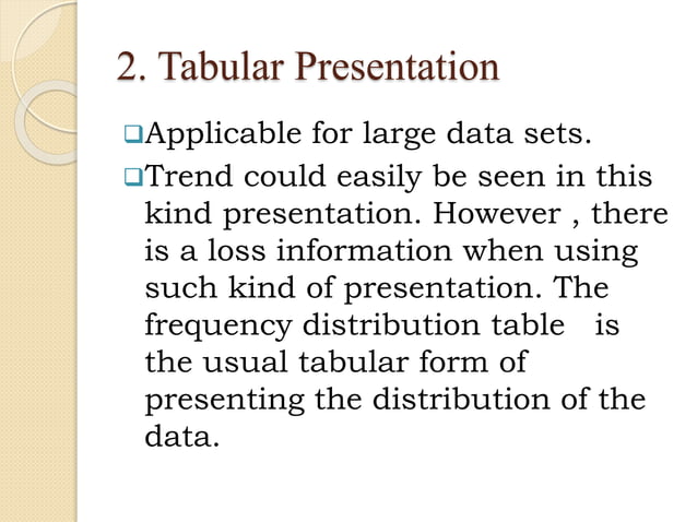 Lesson 5 data presentation | PPTX | Science