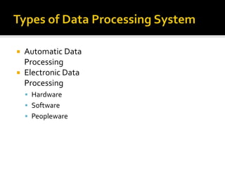 Lesson 5 data processing | PPT