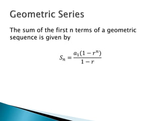 Lesson 5 - Geometric Series.pptx