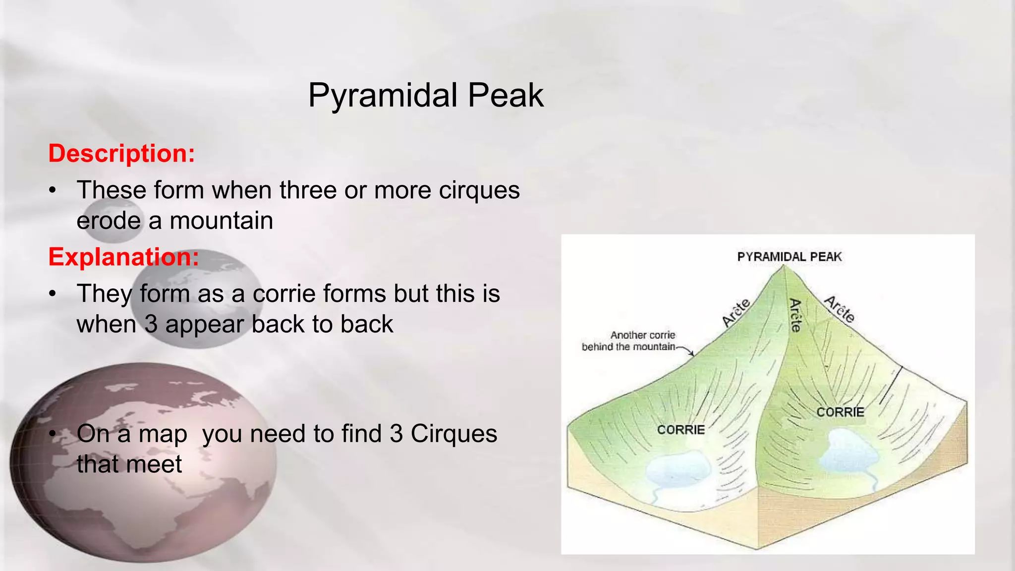 Lesson 5 glacial features | PPTX