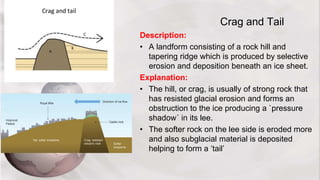 Lesson 5 glacial features | PPTX