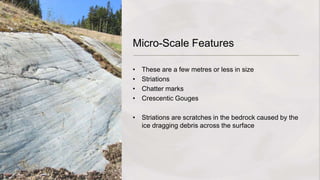 Lesson 5 glacial features | PPTX