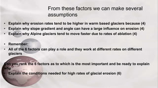Lesson 5 glacial features | PPTX