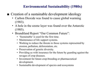Lesson 5 History of environmental management | PDF | Environment | Science