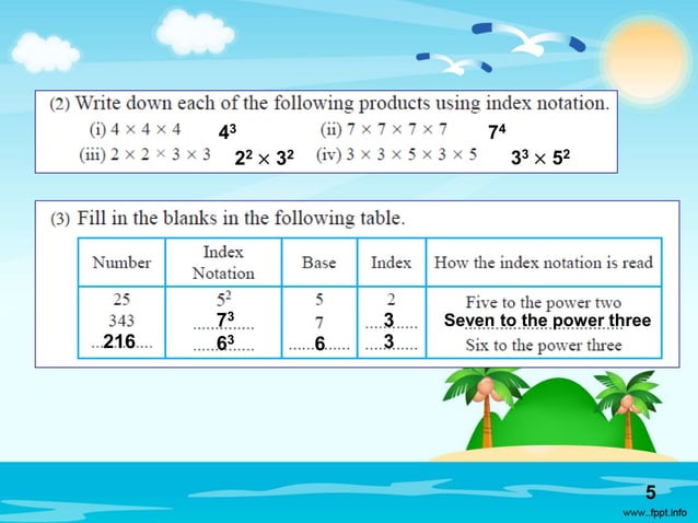 Mathematics - Indices.pptx