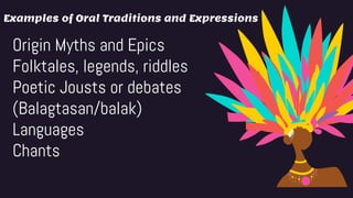 Lesson 5 intangible art forms | PPT