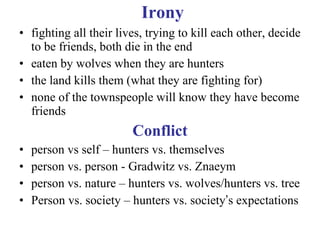 Lesson 5 interlopers, & a poison tree | PPT