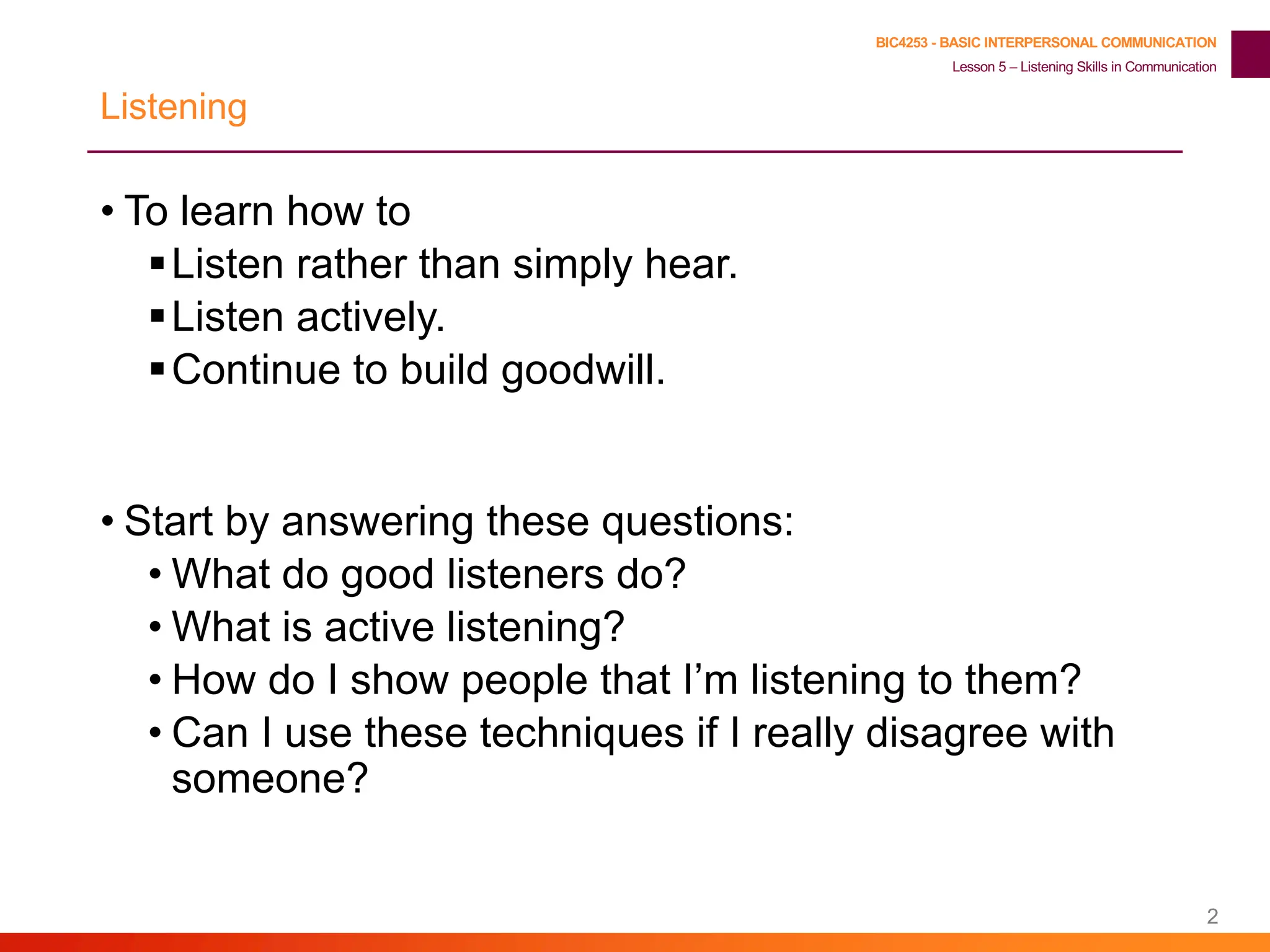 Lesson 5 - Listening Skills in Communications.pdf