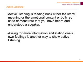 Lesson 5 - Listening Skills in Communications.pdf