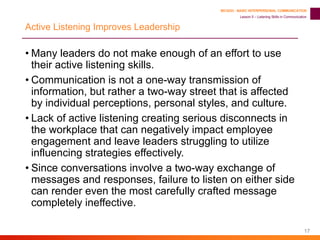 Lesson 5 - Listening Skills in Communications.pdf