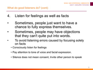 Lesson 5 - Listening Skills in Communications.pdf