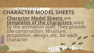 LESSON 5- MODEL SHEETS in animation .pptx
