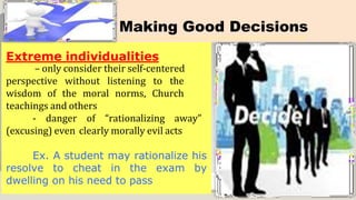 Lesson 5 - Moral Decision making and Dicernment Lesson 5 G10.pptx