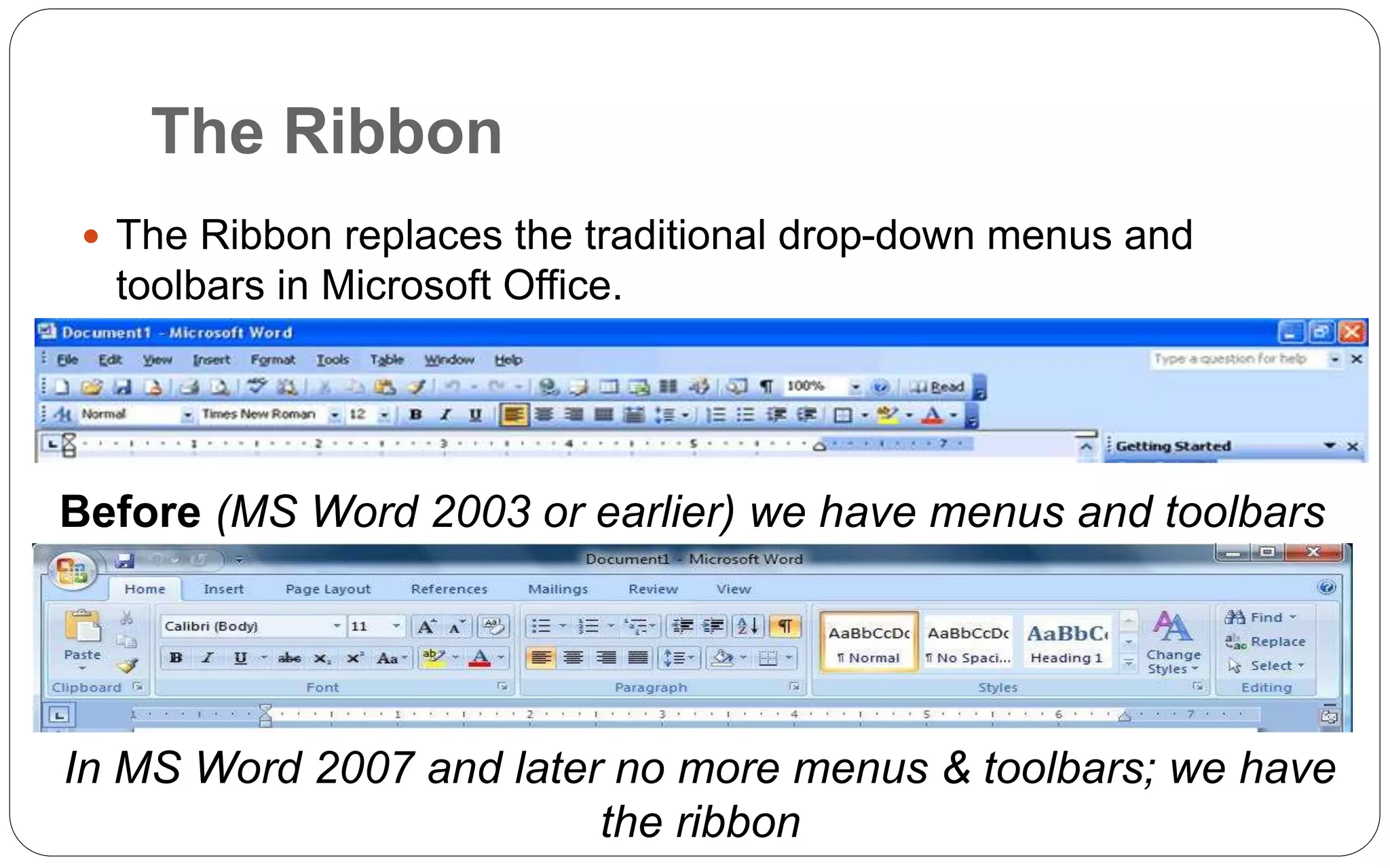Lesson 5 ms office word 2007 | PPTX