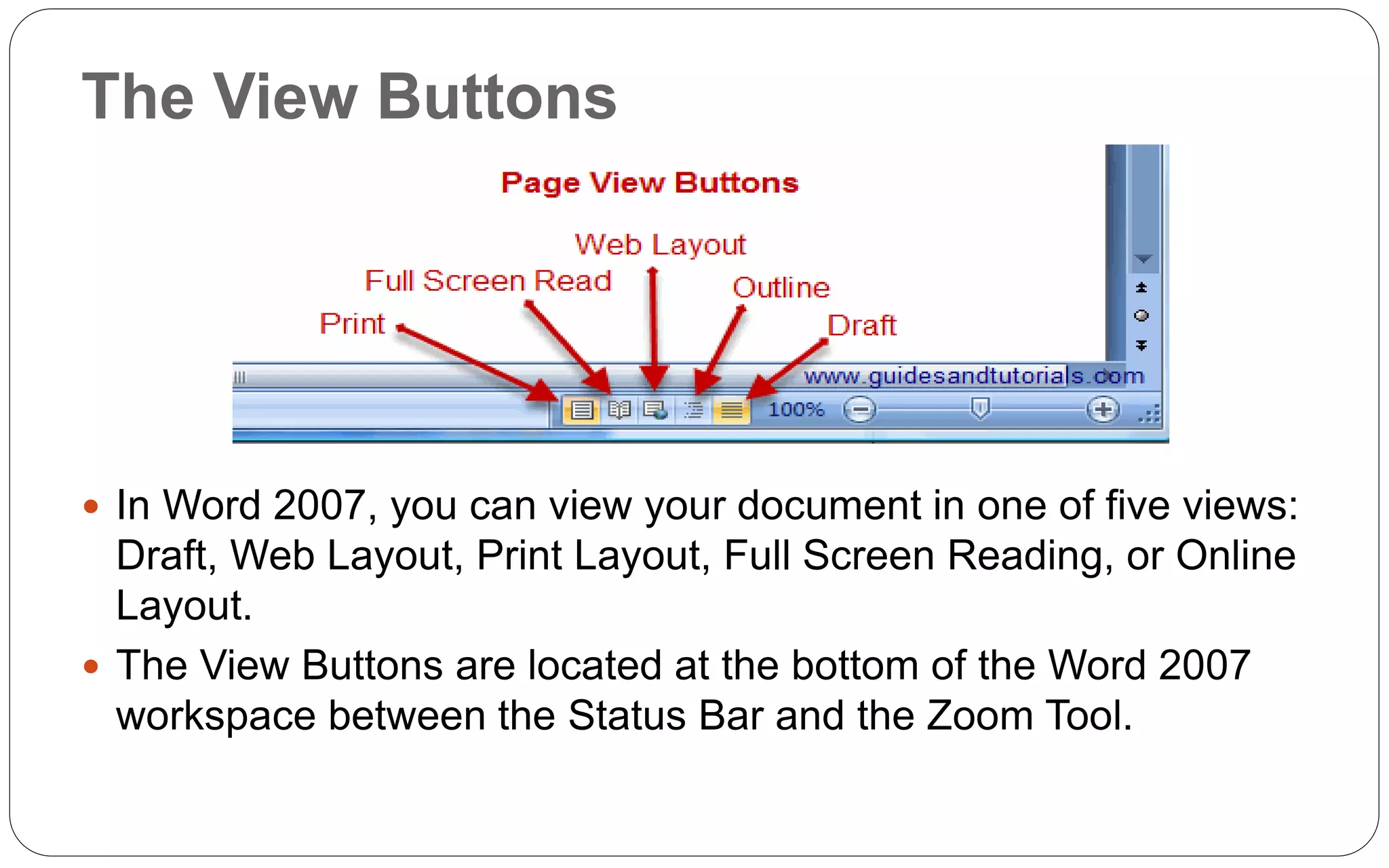 Lesson 5 ms office word 2007 | PPTX