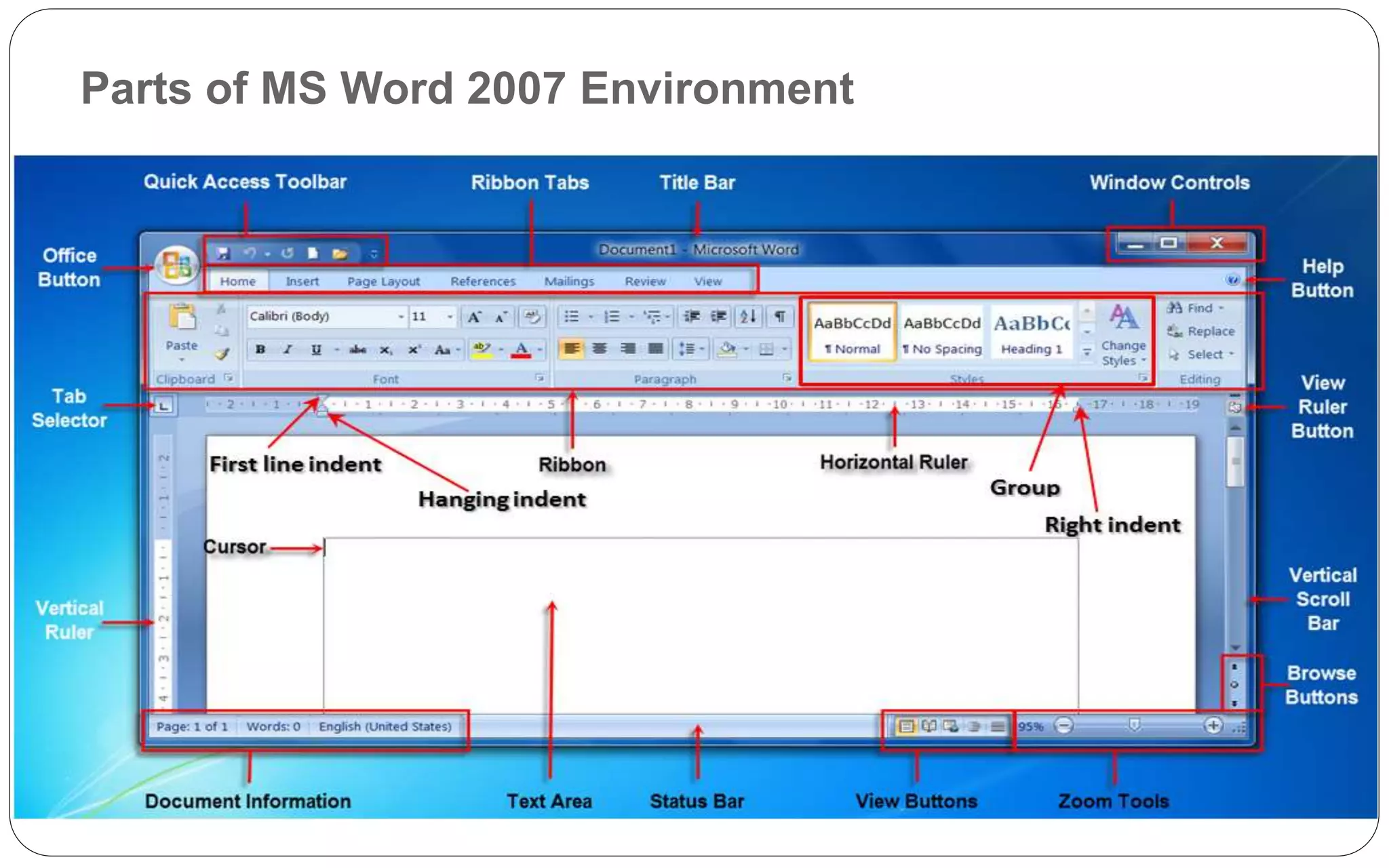Lesson 5 ms office word 2007 | PPTX