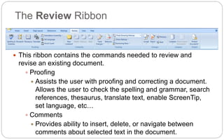 Lesson 5 ms office word 2007 | PPTX