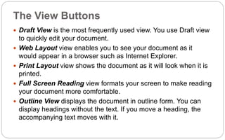 Lesson 5 ms office word 2007 | PPTX