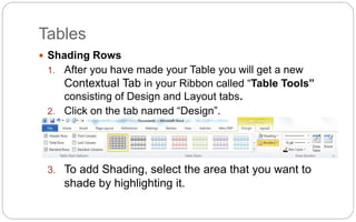 Lesson 5 ms office word 2007 | PPTX