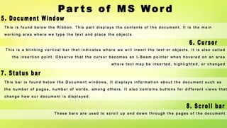 Lesson 5 What is a word processor | PPT
