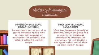 LESSON 5 - MULTILINGUALISM IN THE CLASSROOM (GROUP 2).pptx