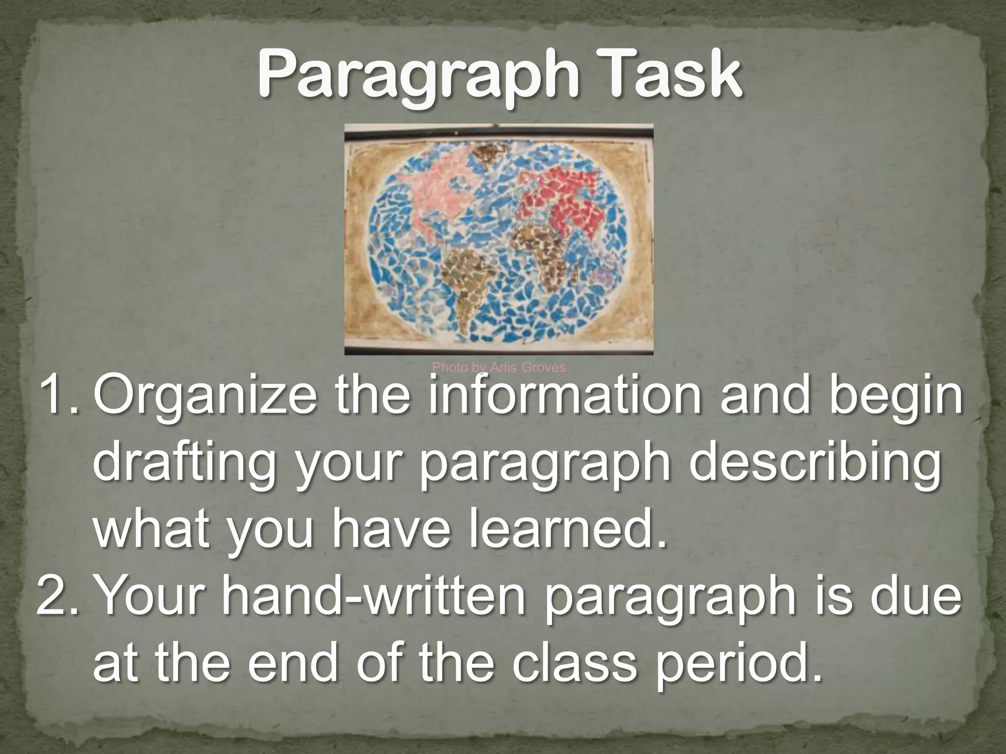 Lesson 5 paragraph writing task | PPT
