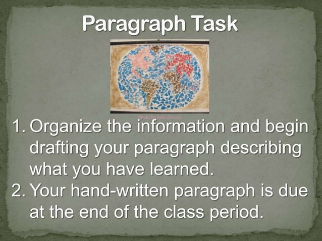Lesson 5 paragraph writing task | PPT