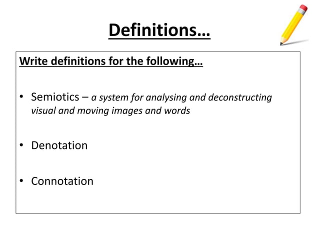 Lesson 5 - Semiotics | PPTX