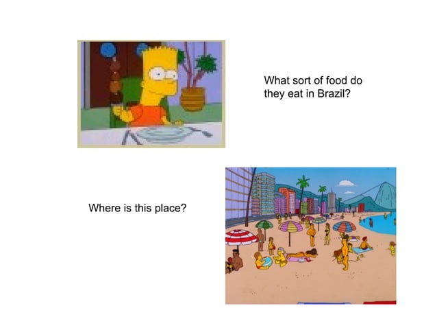 Simpsons in Brazil (Stereotypes) | PPT | Television | Entertainment