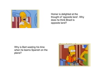 Simpsons in Brazil (Stereotypes) | PPT
