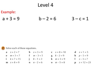 Lesson 5 solving linear equations | PPTX