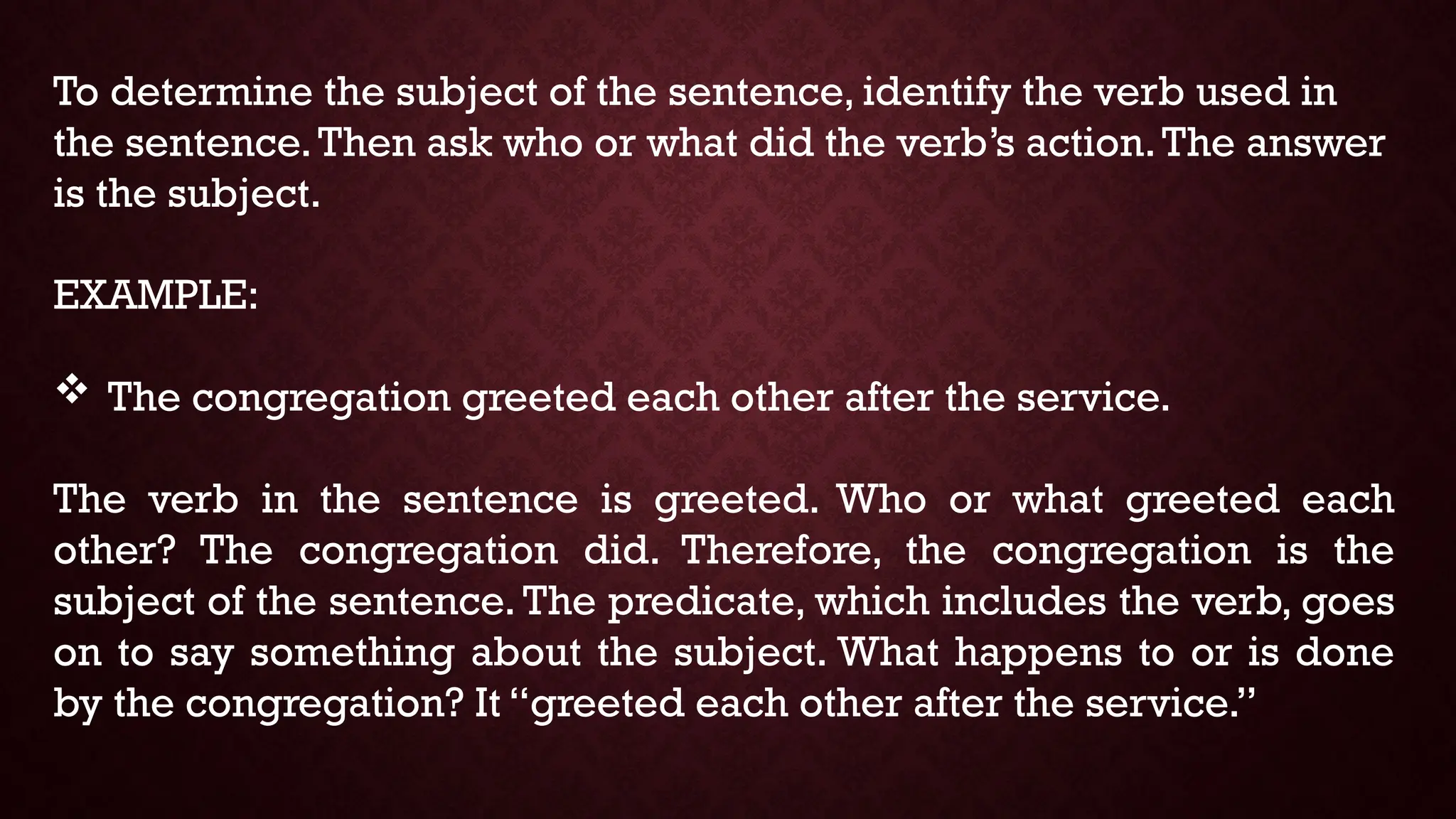 Lesson 5 - Subject and Predicate - Types of Sentences.pptx