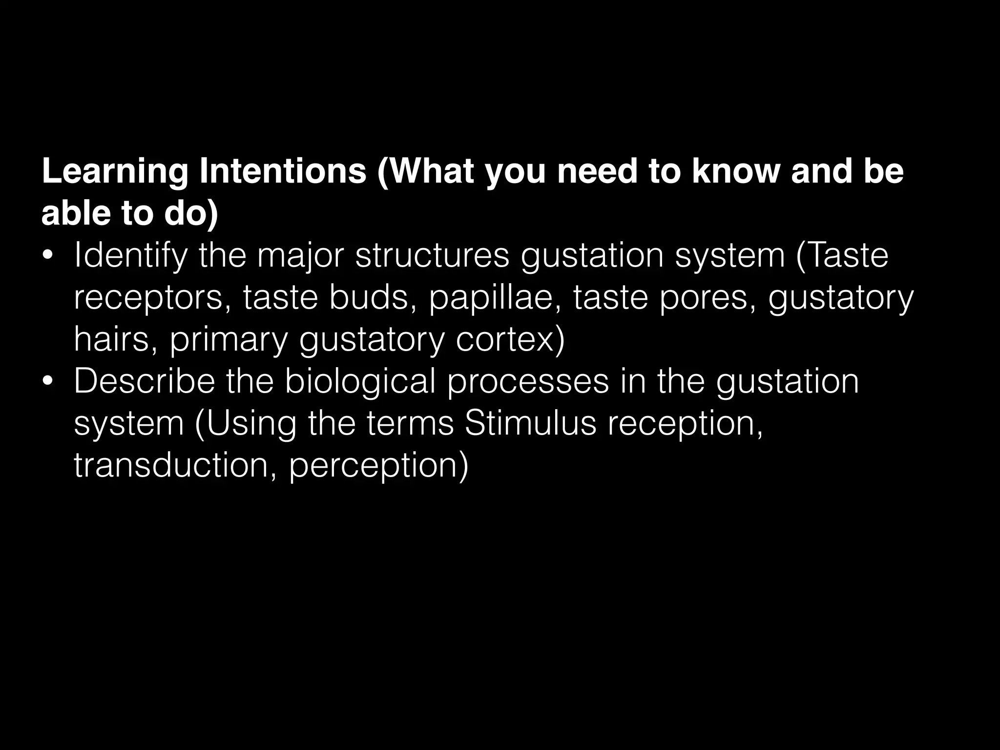 Lesson 5 taste perception - mouth to brain | PDF | Food & Drink