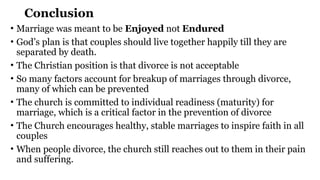 Lesson 5 - The Church on Divorce.pptx for students | PPT