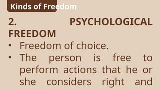 Lesson 5 - The Freedom of the Human Person.pptx